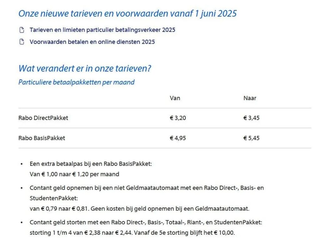 Slecht nieuws voor rekeninghouder van de Rabobank – Mama's & Oma's